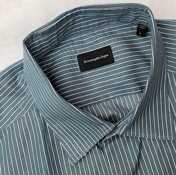 Ermenegildo Zegna | Shirts | Ermenegildo Zegna Button Down Sz L | Poshmark